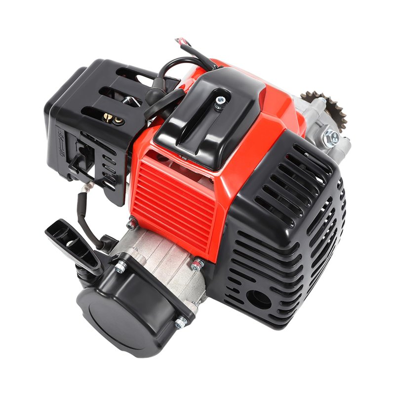 TFCFL 49cc 2-Stroke Complete Engine Single Cylinder Pull Start Mini ...