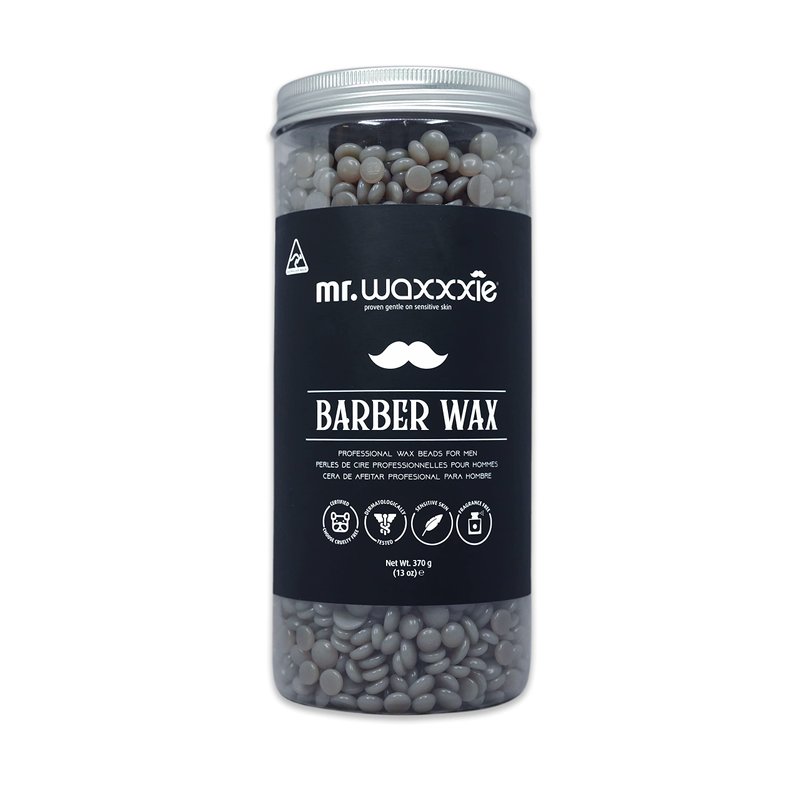 Mr Waxxxie Barber Wax Beads 370gm Salon Quality Hair Removal Designed ...