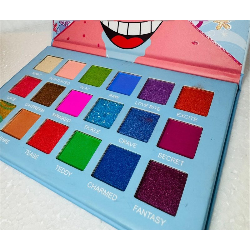 Generic Patrick Eyeshadow Palette, 18 Colors, Anime Cartoon Cosmetic ...