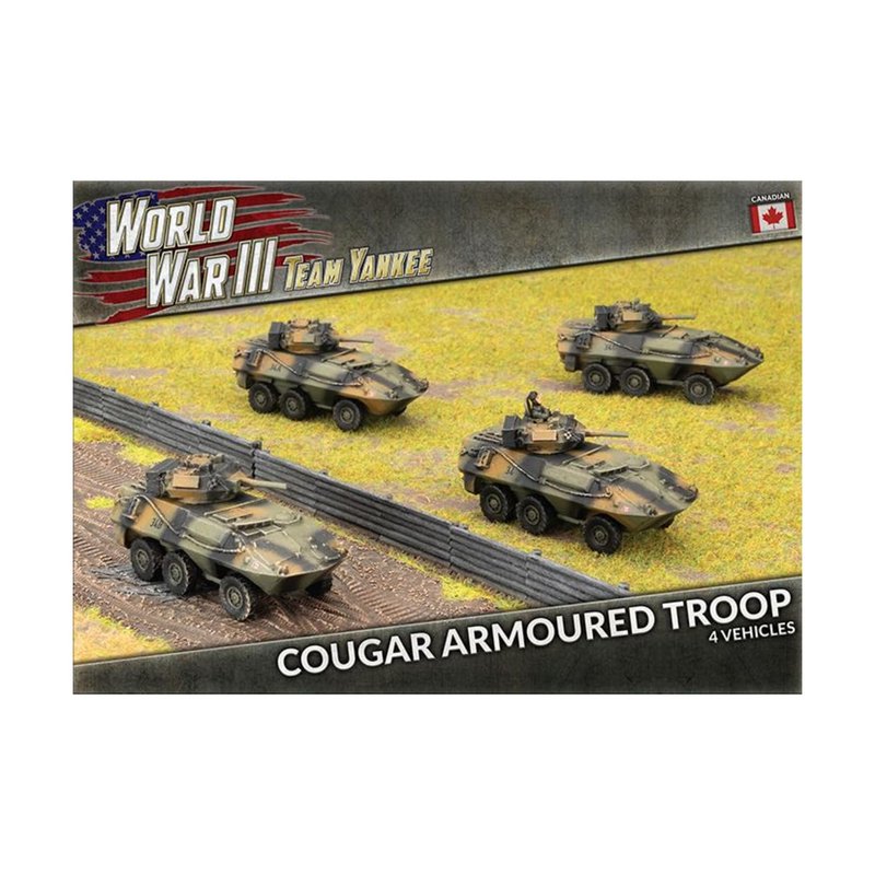 Team Yankee: Canadian - Cougar Armored Troop (x4) - Everymarket