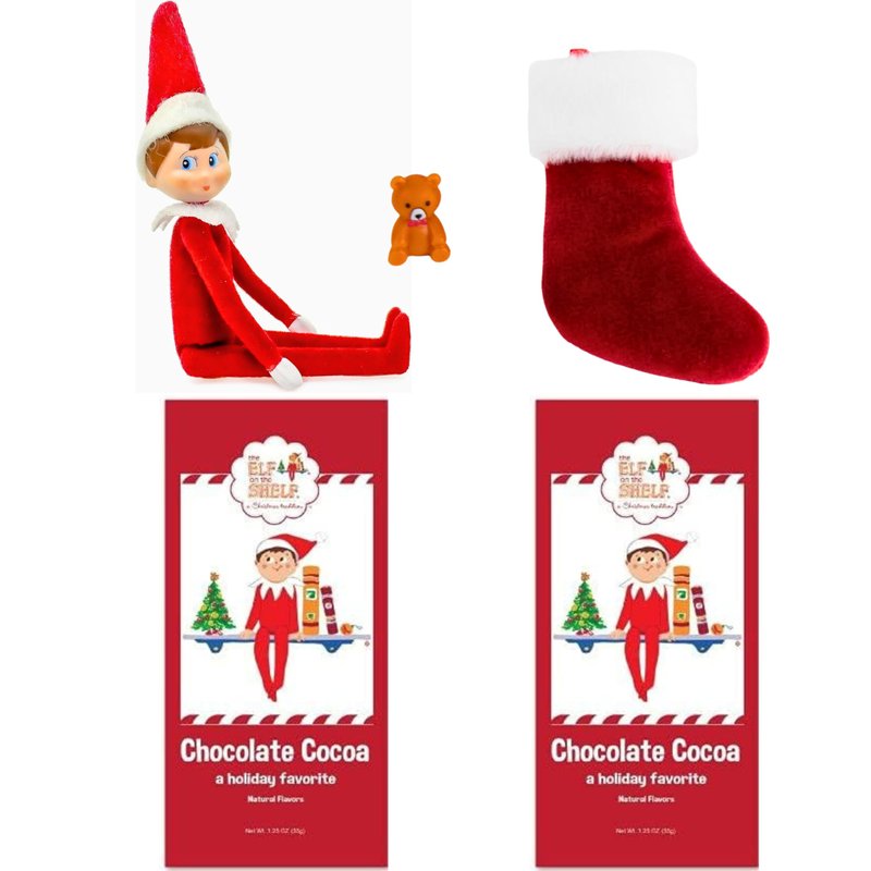 The World's Smallest Elf on The Shelf Boy with Matching Small Christmas ...