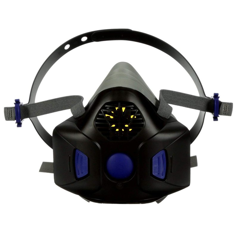 3M Respirator, Secure Click Half Face Reusable Respirator with Speaking ...