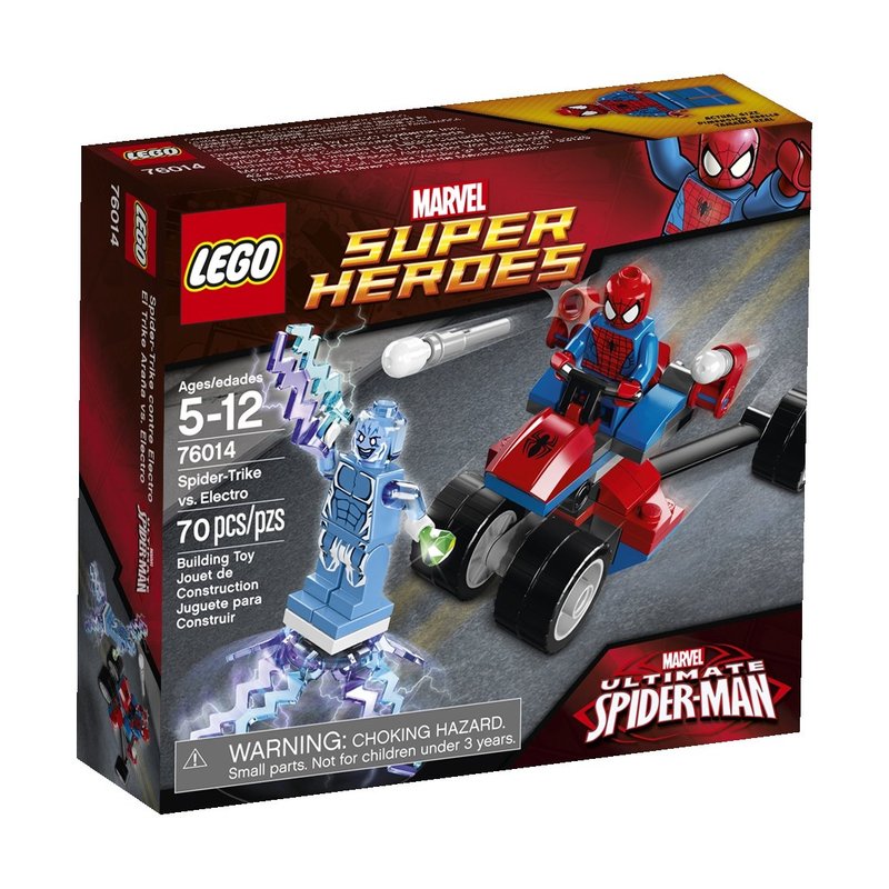 Lego 76014 Superheroes Spider Trike Vs Electro Everymarket