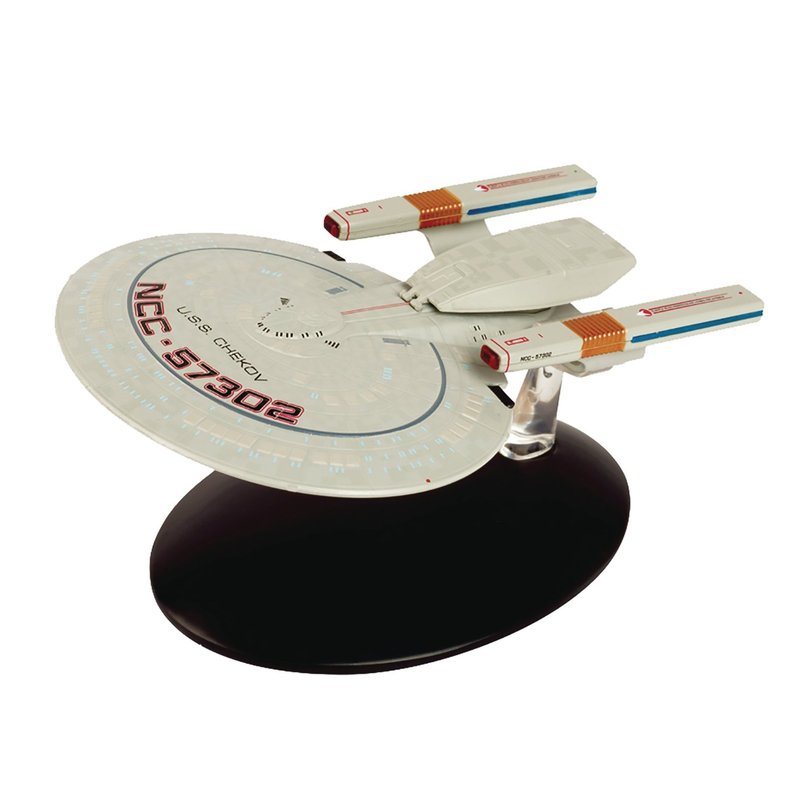 Eaglemoss Star Trek Starships U.S.S. Chekov Springfield Class Ship Die ...