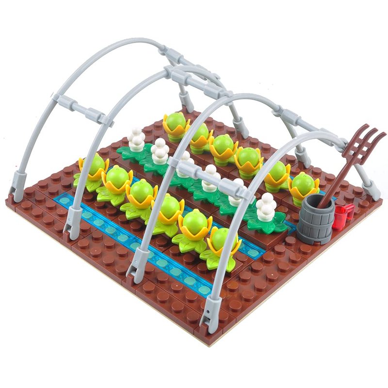 BAENRCY Farm Field Set Building Blocks Plant Animal Crops Building ...
