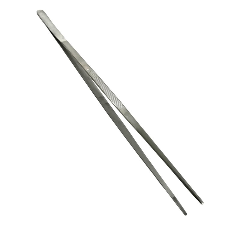 24" Thumb Dresing Forceps, Serrated Straight Tips, Extra Long Tissue ...