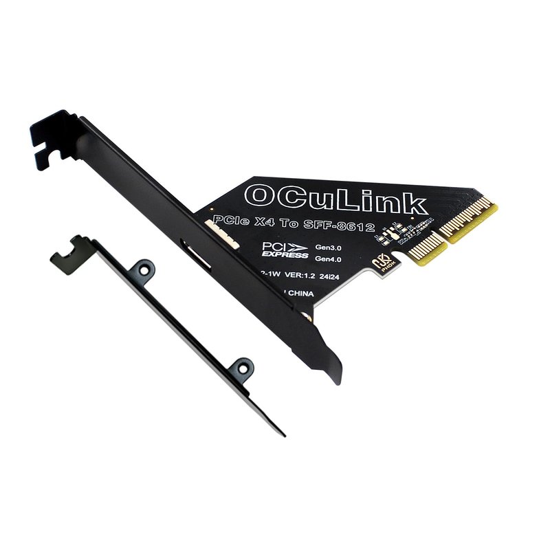 Sintech PCIe 4.0 x4 to Oculink,Oculink SFF-8611 to PCI-e Adapter Card ...