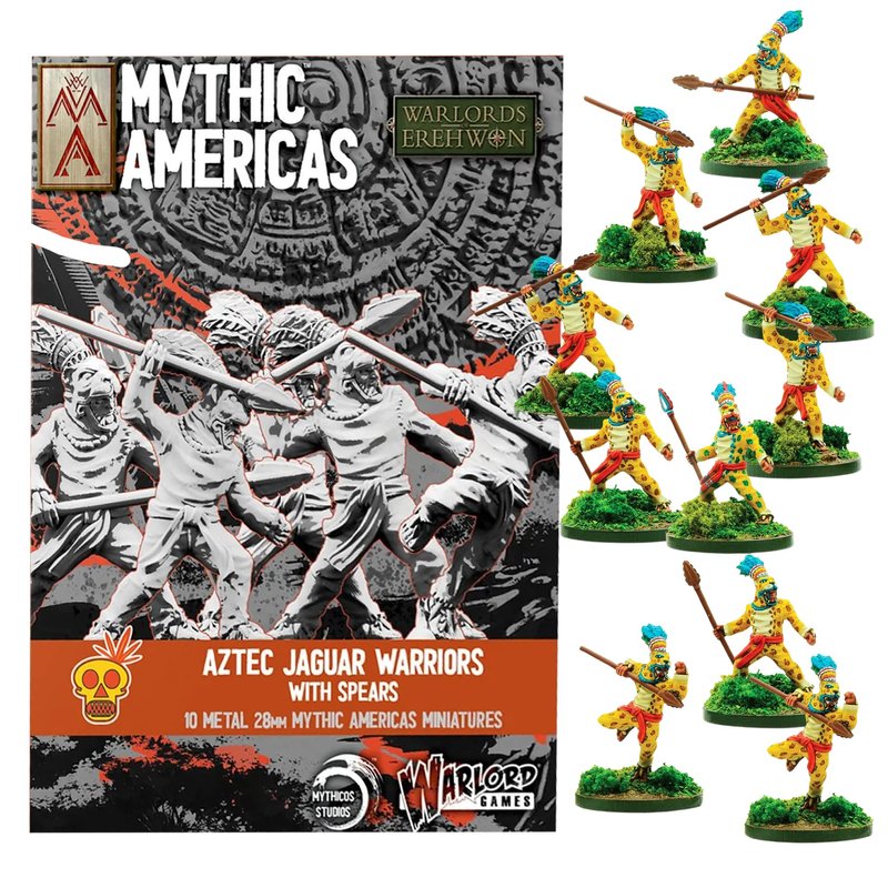Wargames Delivered Mythic Americas - Aztec Jaguar Warriors. Fantasy ...