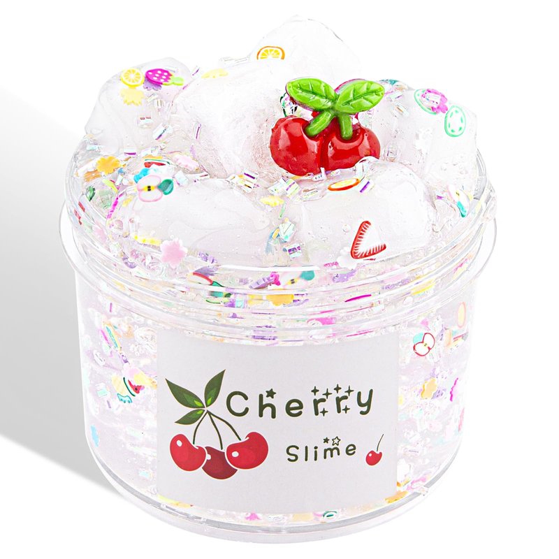 200ML Slime for Kids, Transparent Clear Slime Kit for Girls and Boys ...