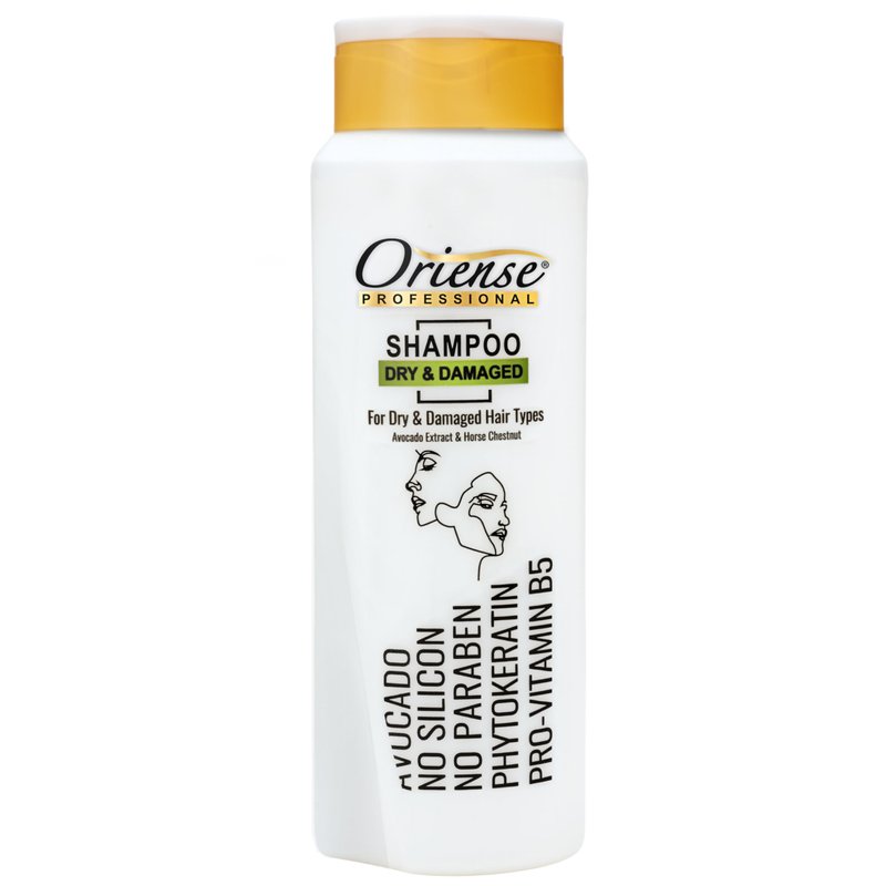 Oriense Professional Shampoo For Dry and Damaged Hair- Avocado Extract ...