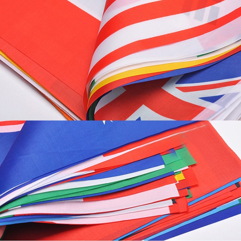 International Flags,164 Feet 8.2'' x 5.5'' World Flags, 200 Countries ...