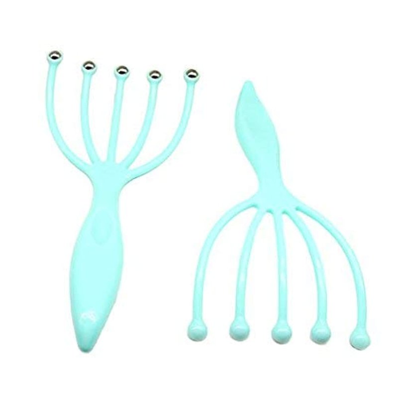 Head Massager,Protable Hand Held SPA Scalp Massager,SinLoon Steel Ball ...