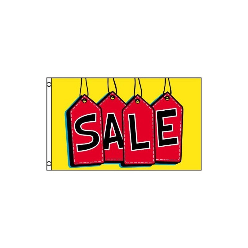 SALE Tags FLAG, 3'x5' sign banner - Everymarket