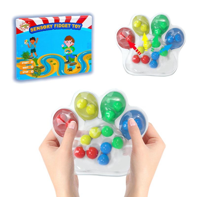 HADUIMIY Color Sorting Toys for Toddlers 1-3, Preschool Learning ...