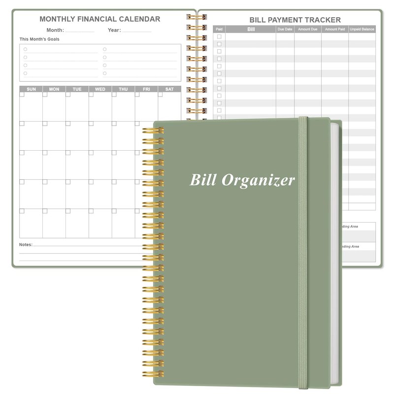 Bill Organizer - Monthly Bill Payment for Personal Budgeting Financial ...