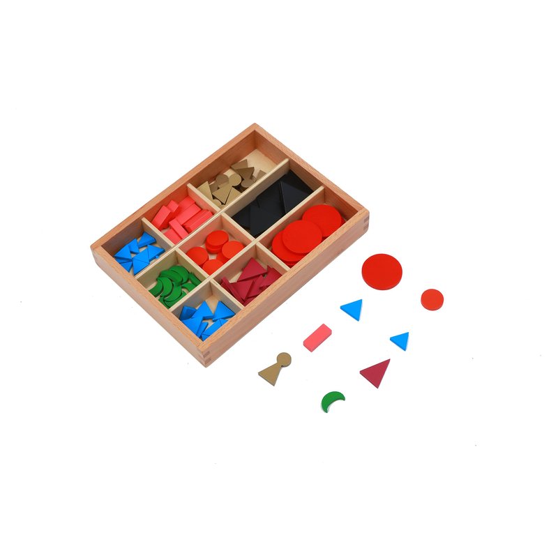 Adena Montessori Basic Wooden Grammar Symbols with Box Montessori ...