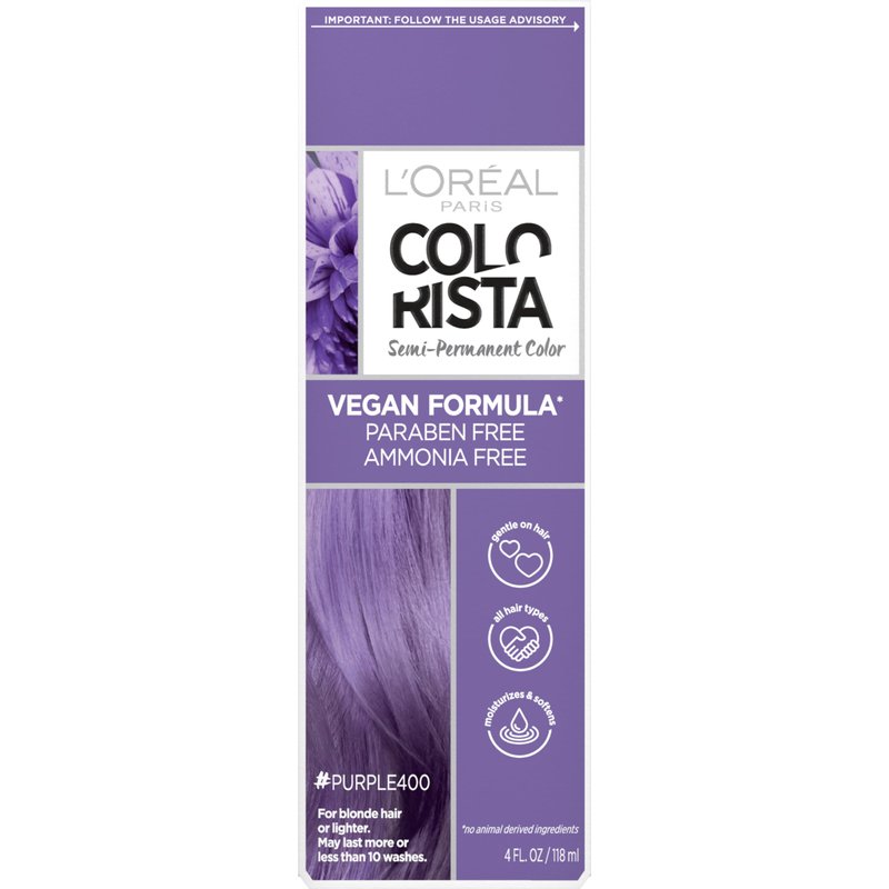 L'Oreal Paris Colorista Semi Permanent Hair Color for Bleached or ...