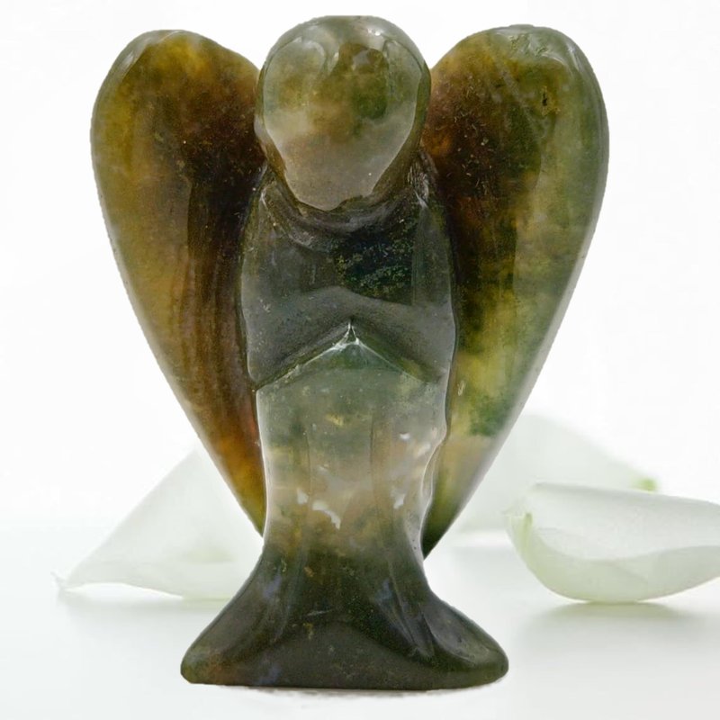 Earth Therapy Pocket Guardian Angel with Serenity Prayer Card - Indian ...