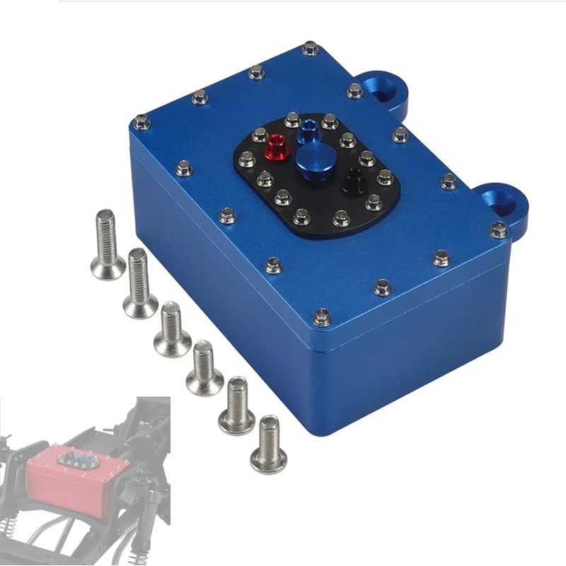 YSKMLOLP RC Crawler Cell Box, CNC Aluminum Alloy 1:10 Scale Fuel Cell ...