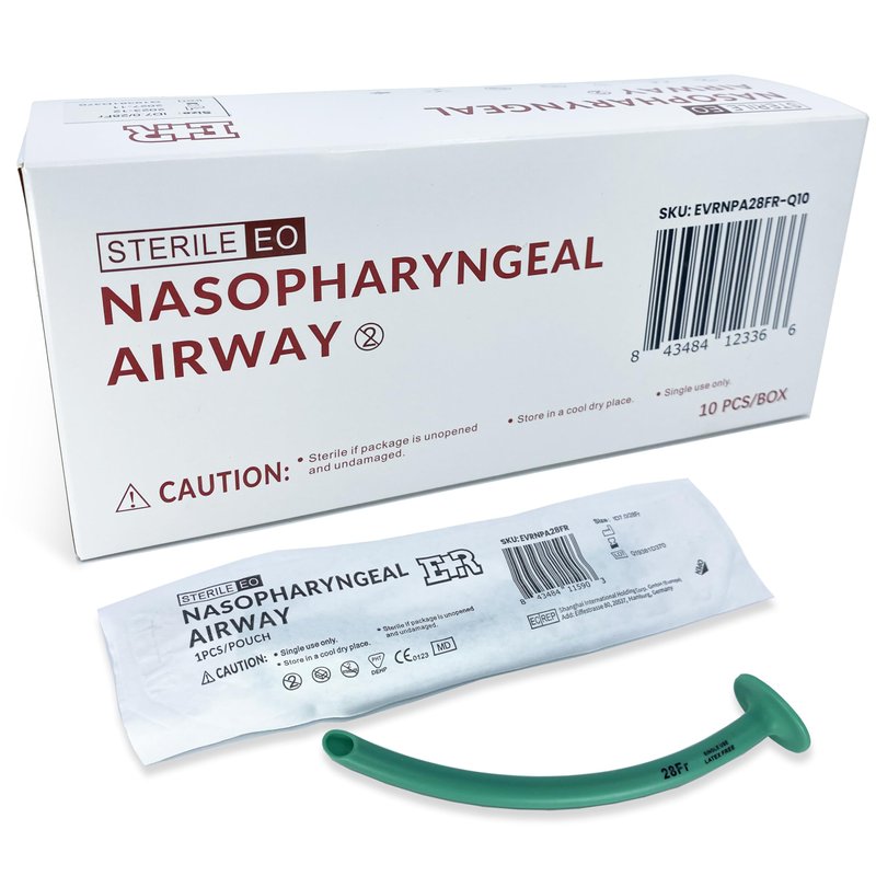 Ever Ready First Aid Nasopharyngeal Airway - Latex-Free, Anatomically ...