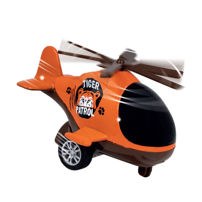 Patrol & Rescue Helicopter - Tiger from Deluxebase. Friction Helicopter ...