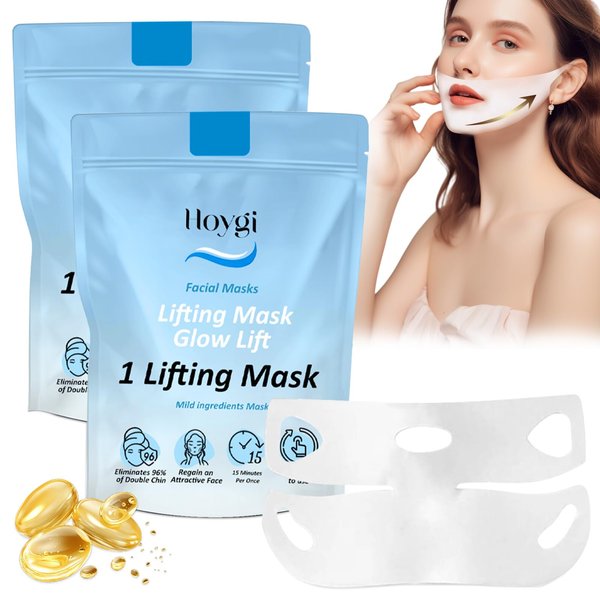 2PC-Chinology Chin Mask, Chin Lifting Mask Double Chin, The Lift : Say ...