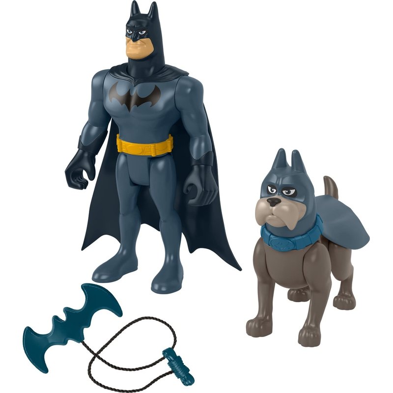 Fisher-Price DC League of Super-Pets Preschool Toys Batman & Ace The ...