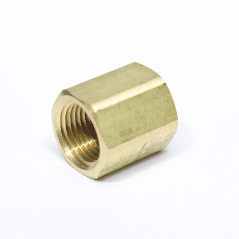 FASPARTS 1/2" NPT Female/FPT/FIP Coupler Brass Fitting Fuel/Air/Water ...