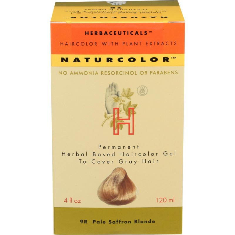 naturcolor Haircolor - Pale Saffron Blonde Hair Dye, 4 Fl Oz (9R ...