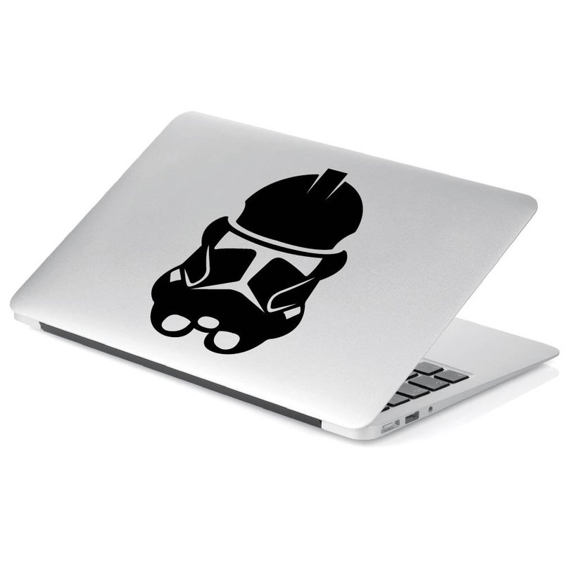 Yoonek Graphics Clone Trooper Vinyl Decal Sticker # 852 (6" x 4.7 ...