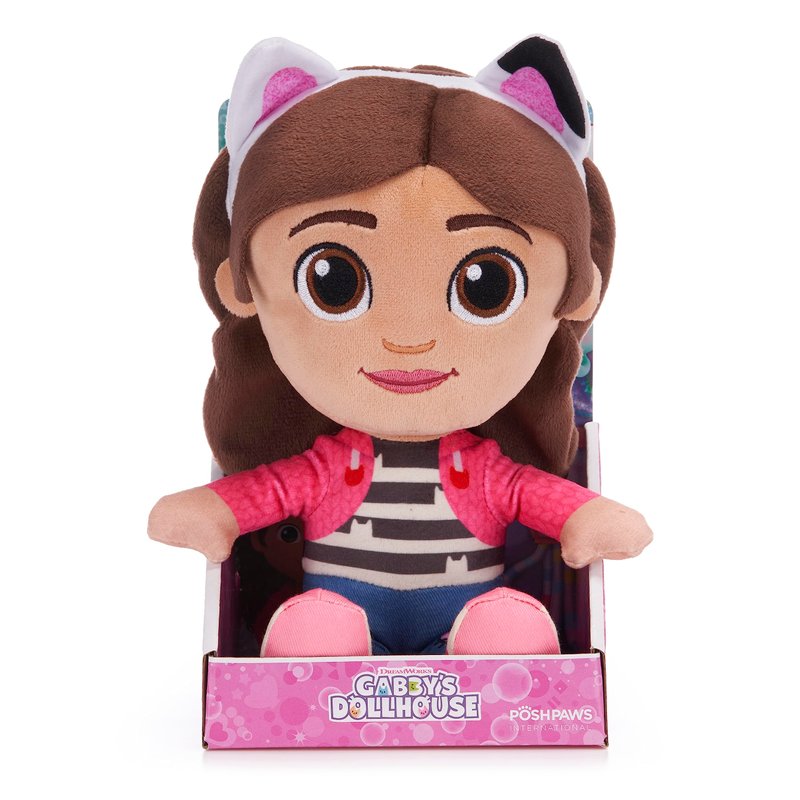 Posh Paws 50101 Dollhouse 25cm (10-inches) Gabby Character Soft Plush ...
