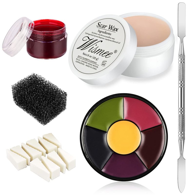 Wismee Special Effects Sfx Makeup Kit Professional Scar Wax Set 6 Color ...