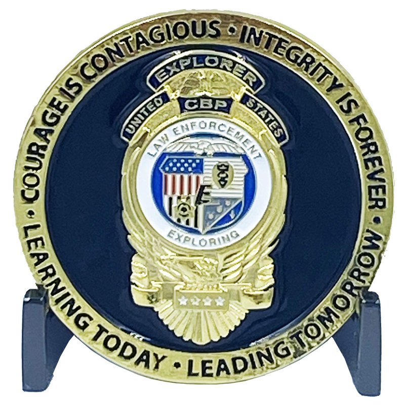 DL7-05 CBP United States Police Law Enforcement Explorer Officer ...