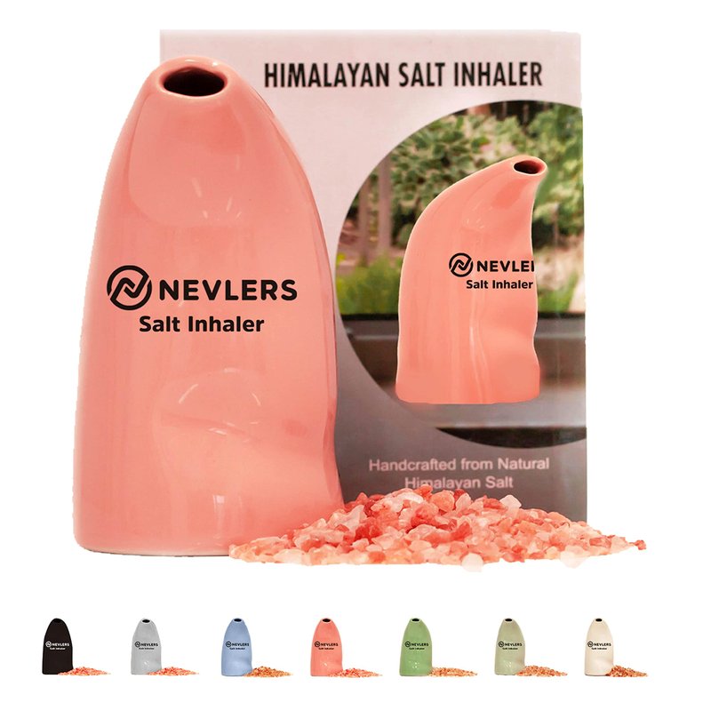 Nevlers Easy to Use Ceramic Himalayan Salt Inhaler | Natural Salt ...