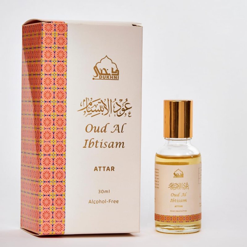 Dukhni Oud al Ibtisam Attar Oil Arab perfume oils for men and women ...