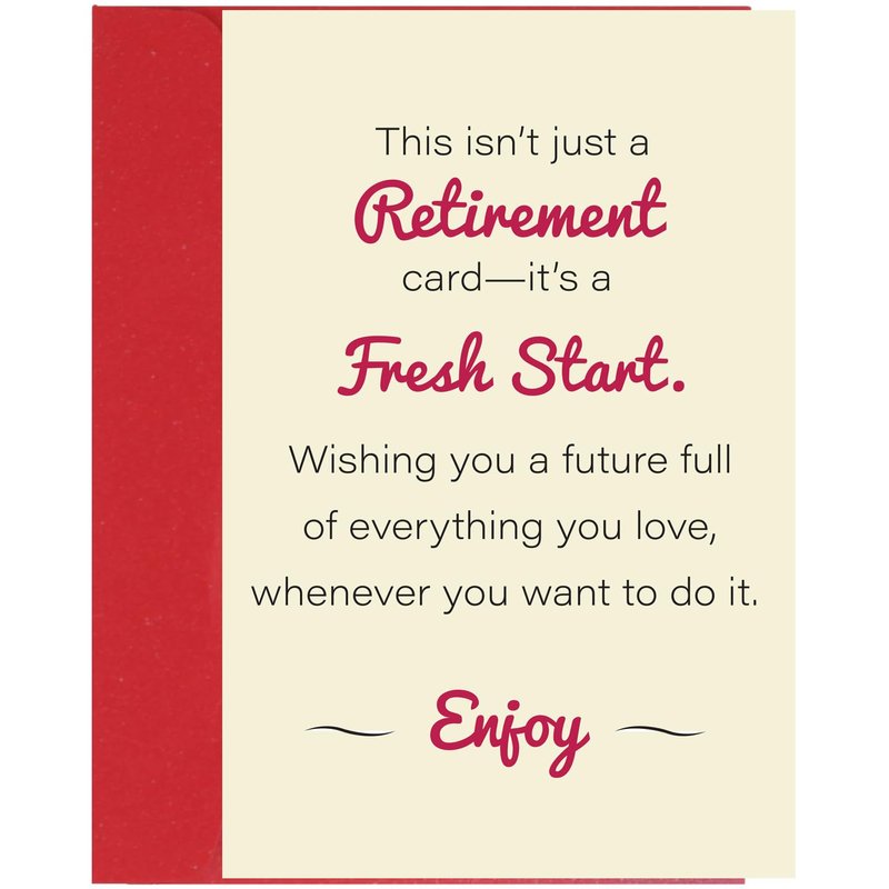 Cheerin Sentimental Retirement Card – Happy Retirement Card for Men and ...