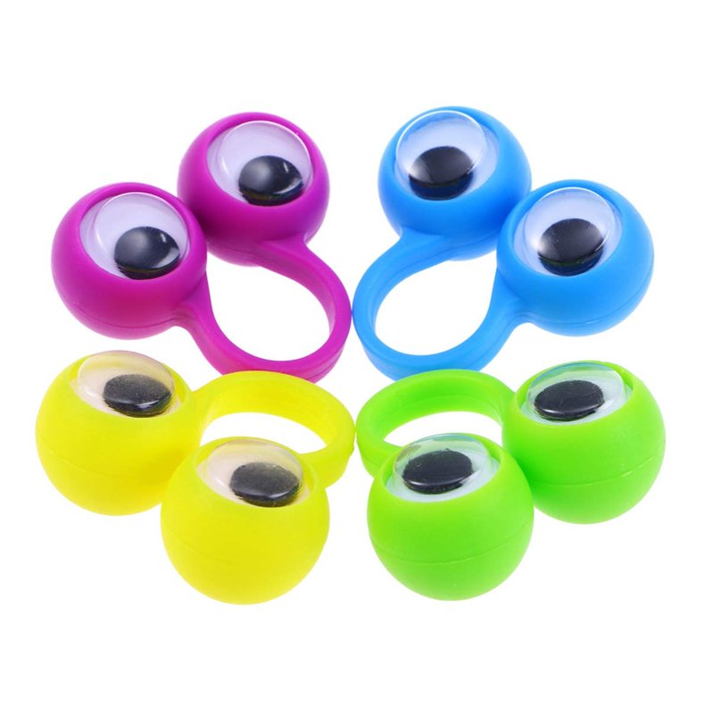 Alipis Jeffy Puppet Finger Puppet Eye Finger Puppets Eyeball Ring Eye ...