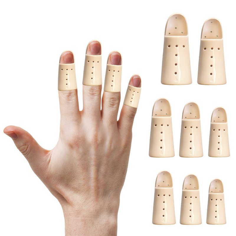 Azmec Stax Finger Splints – Lightweight, Breathable Mallet Finger ...
