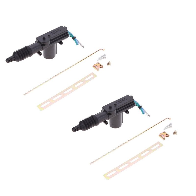 YUK Universal Car Power Door Lock Actuators 12 Volt Motor- Premium ...
