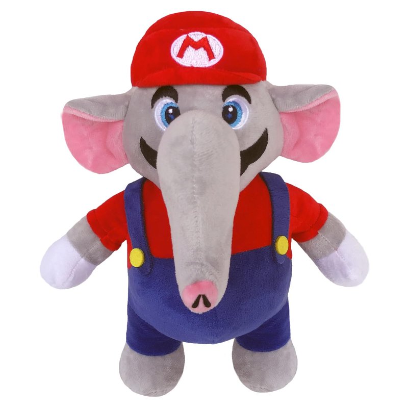New Red Elephant Plush Toy,Stuffed Animals Soft Merry Cute Cartoon ...