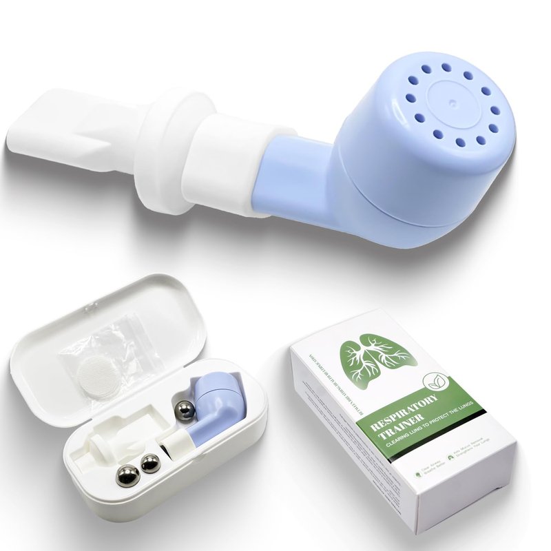 BOKANG Flutter Valve Breathing Exercise Device for Lungs, Breathing ...