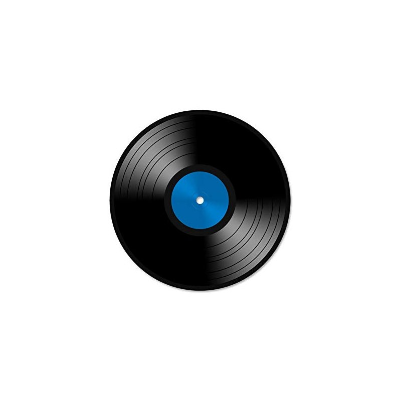 MAGNET 4x4 inch Round VINYL RECORD Sticker - decal lp funny dj music ...
