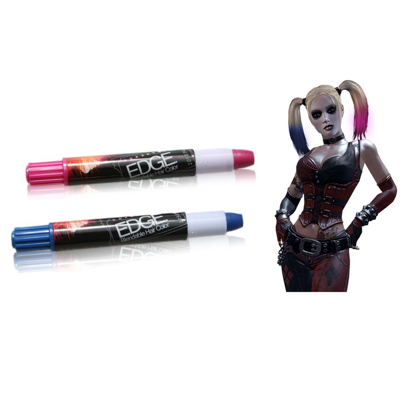 Harley Blue and Jacquline Pink Hair Chalk - Edge Stix Temporary ...