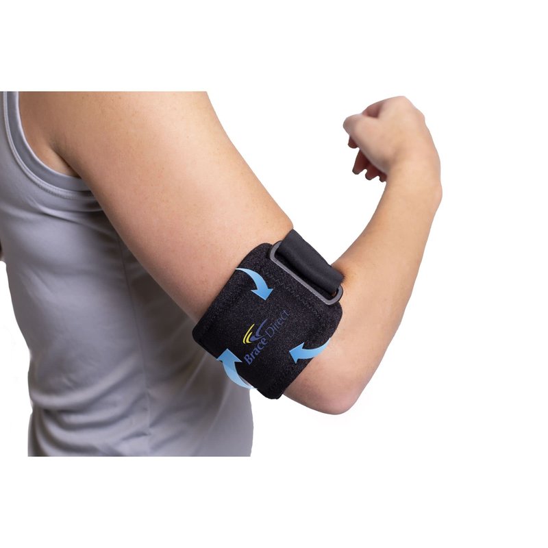 Brace Direct Tennis & Golf Elbow Cold Gel Therapy Compression Brace ...