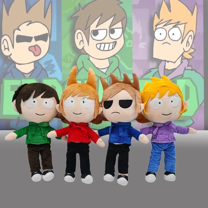 ZYSMJSY 12.6-14.9in Eddsworld Plush Doll, Eddsworld Plushies, Tord ...