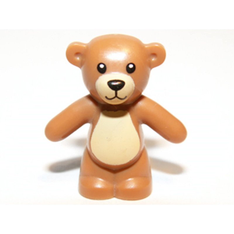LEGO: Minifig Light Brown Teddy Bear - Boy/girl Friends Minifigure Toy ...