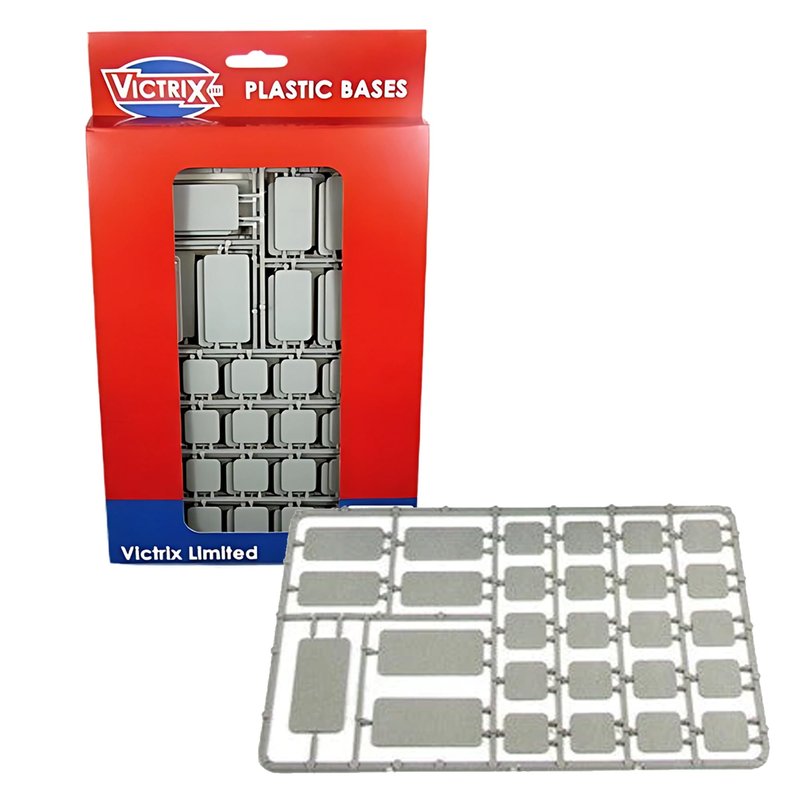 Wargames Delivered - Victrix Plastic Bases Set 1 – Hard Plastic ...