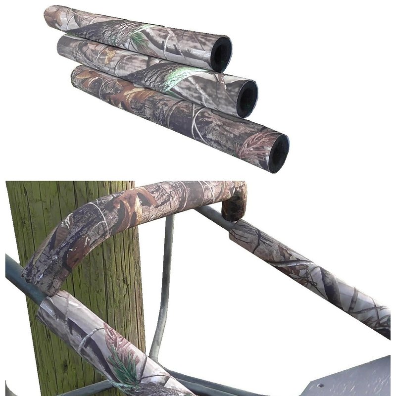 Tree Stand Rail Pads, Shooting Rail Pads - Timber Camo - for Ladder ...