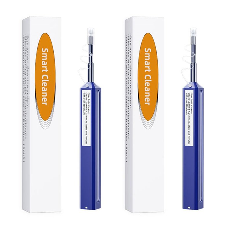 Zenithra Fiber Optic Cleaner,2PCS Fiber Optic Cleaning Pen 1.25mm ...