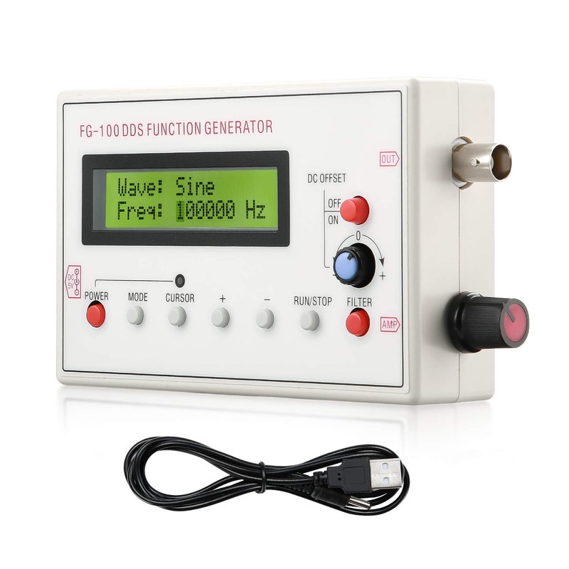 1HZ-500KHZ DDS Functional Signal Generator, Seesii DDS Function Low Frequency Signal Generator ...